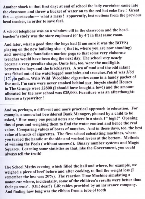 The School's 90th Birthday | A History of Meldreth School, 2000 - 2009 ...