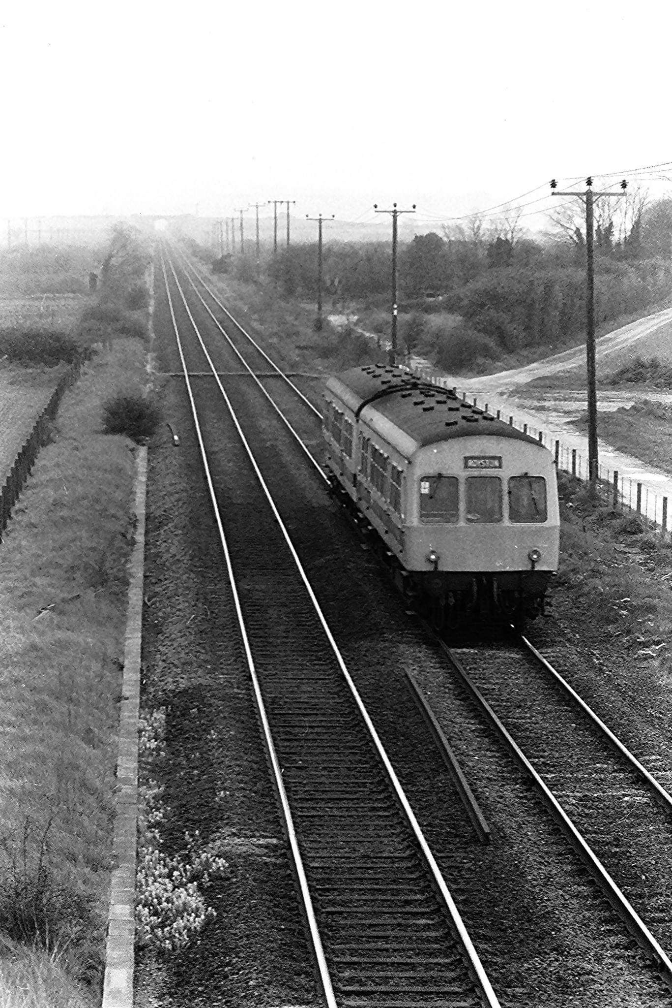 The Electrification of the Railway Line through Meldreth | The Railway ...