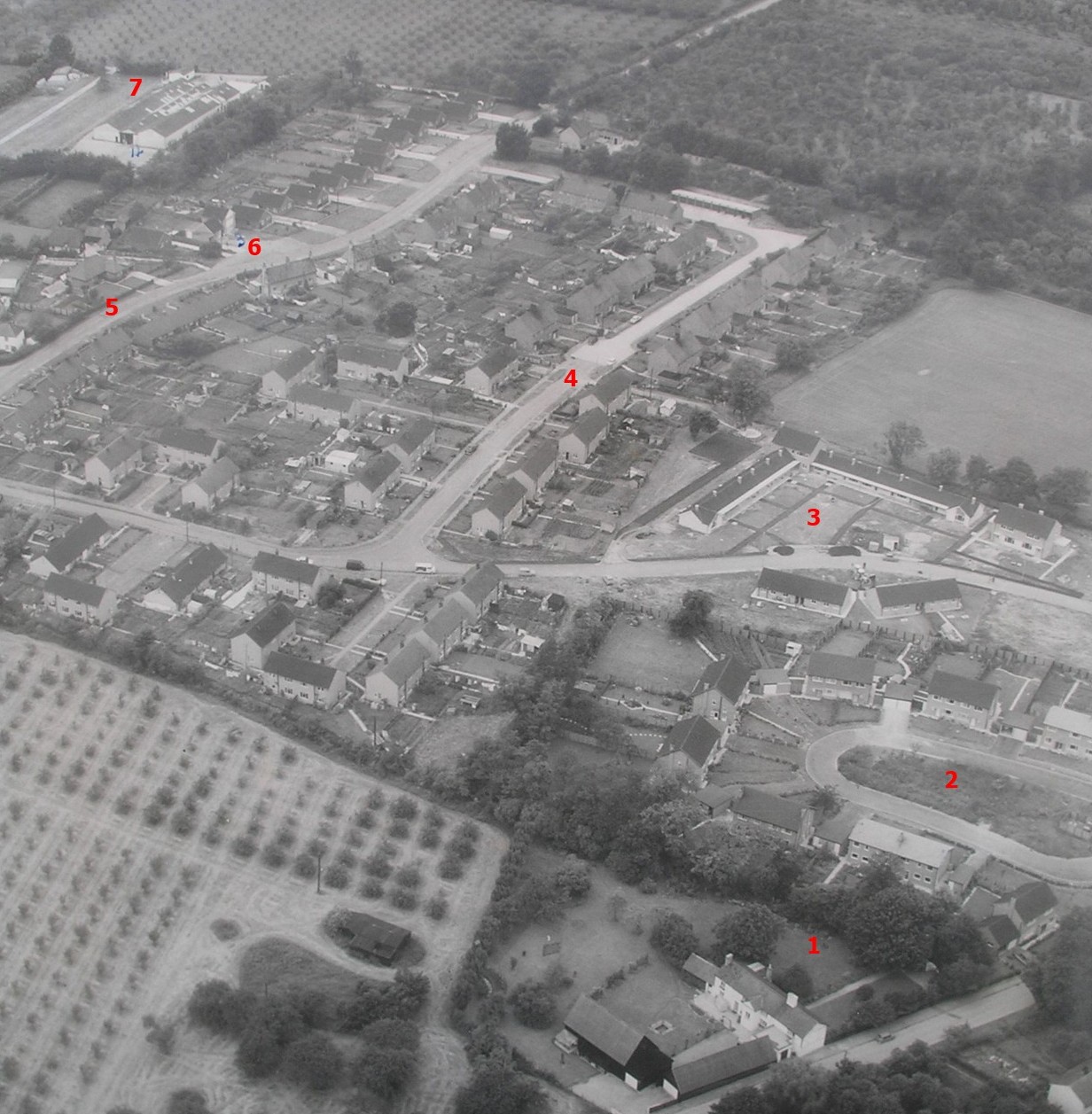 Aerial Photographs of Meldreth, 1965 | Village Wide Information ...