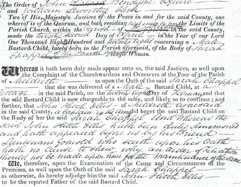 The Ellis Family | The Ellis Family | Meldreth History