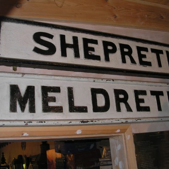 Station Artefacts from a Bygone Age | The Railway in Meldreth ...