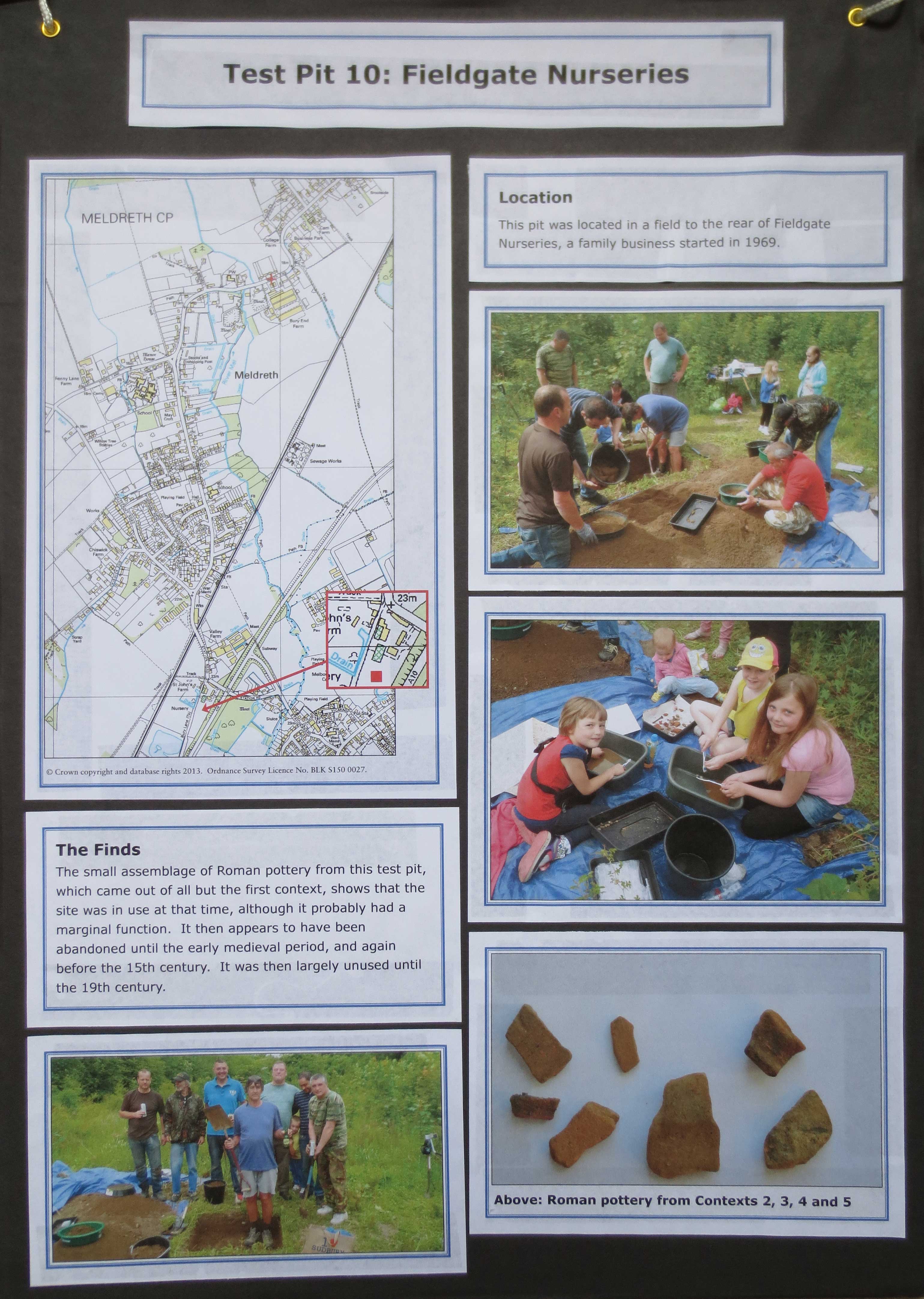 Test Pit 10 - Fieldgate Nurseries | 2013 Test Pit Project | Meldreth ...