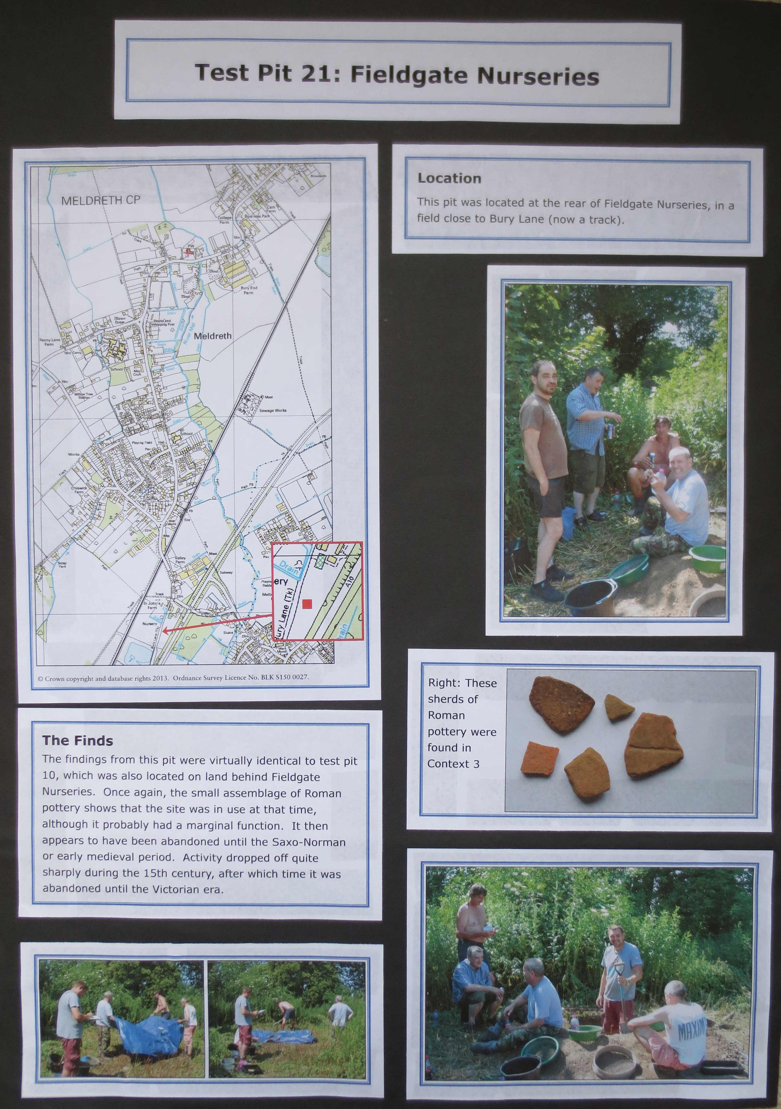Test Pit 21 - Fieldgate Nurseries | 2013 Test Pit Project | Meldreth ...