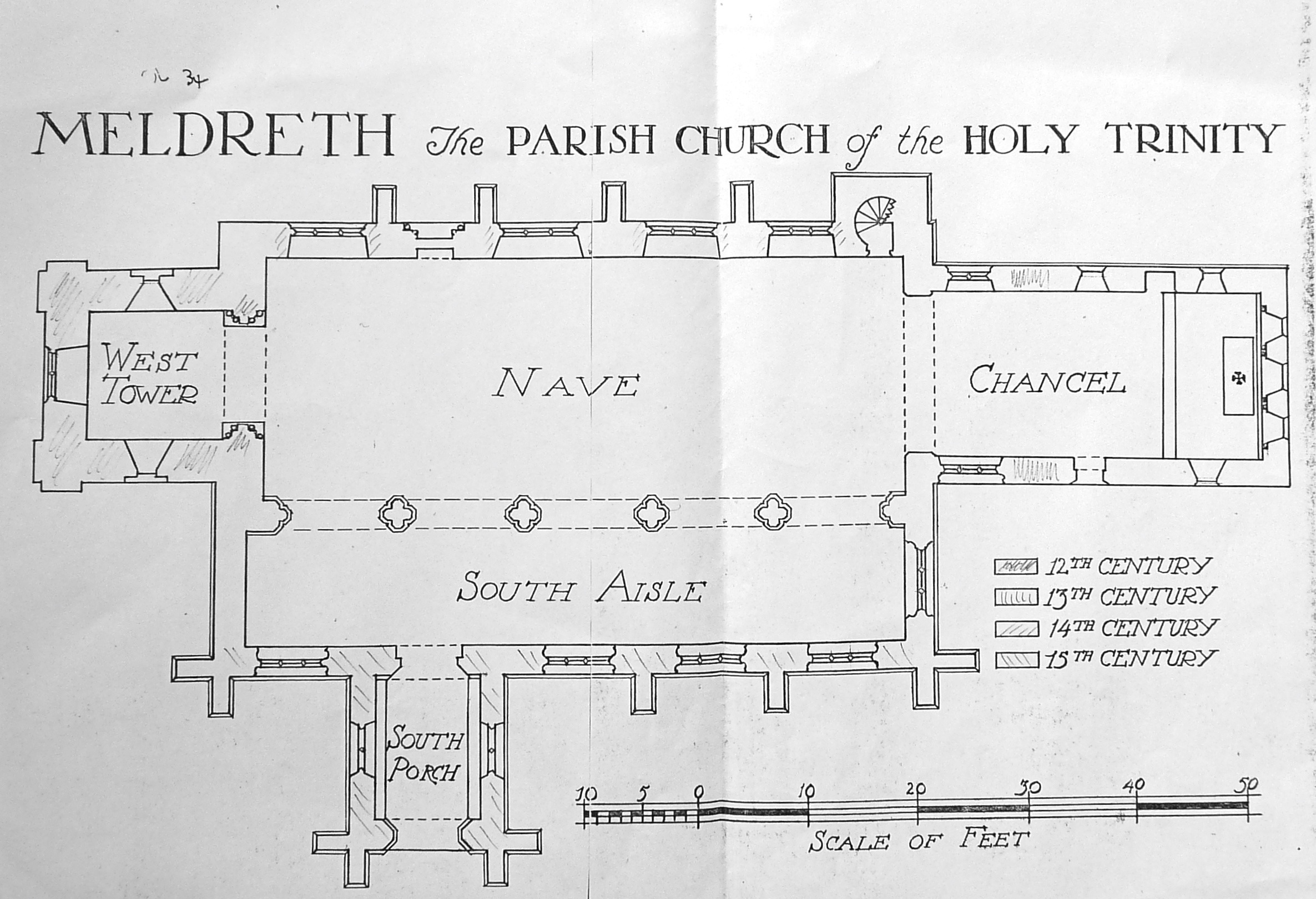 Holy Trinity, Meldreth: Plan & Exterior Views | Holy Trinity Church ...