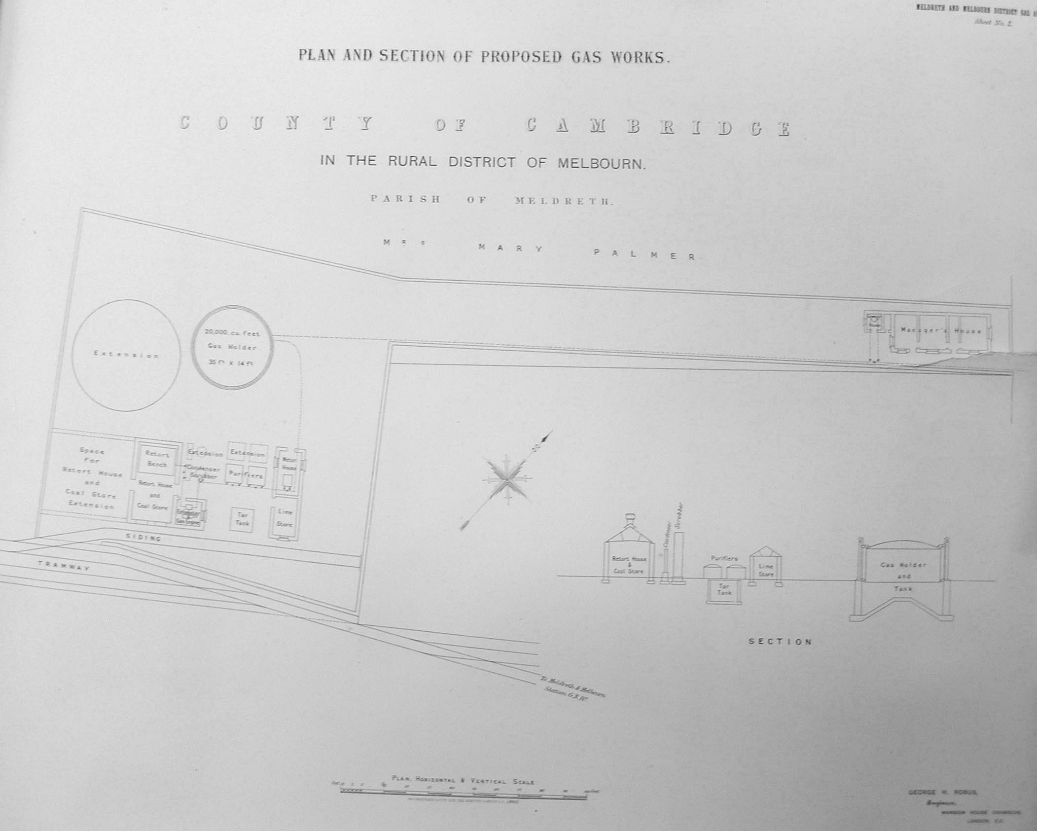 Gas and Water Works | Hope Folly | Meldreth History