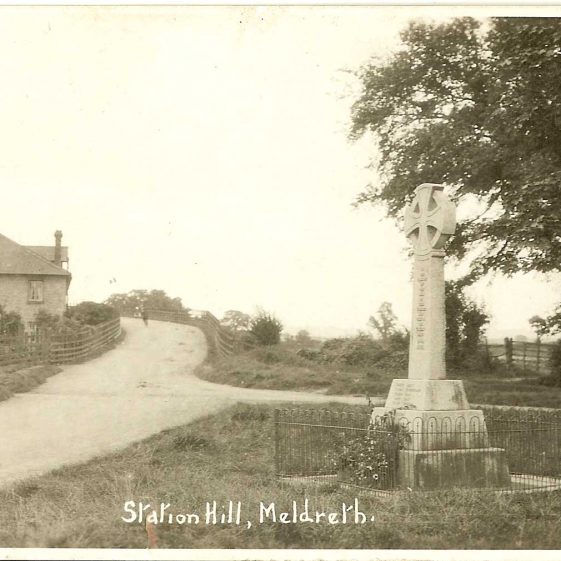 The Building and Inauguration of Meldreth War Memorial | Station Road ...